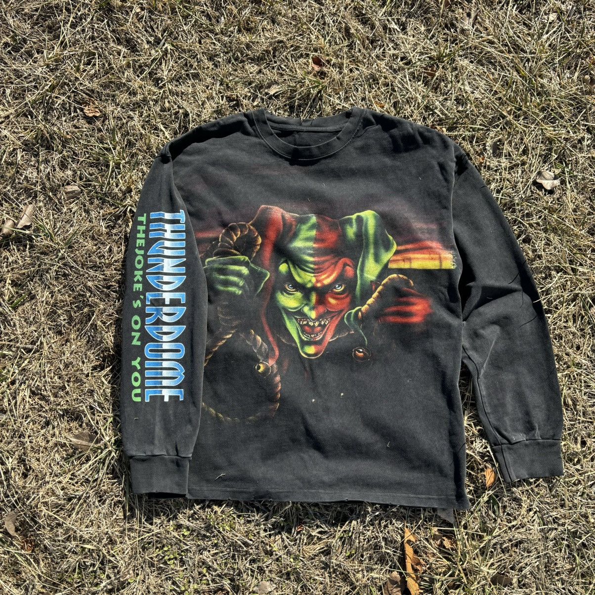 Band Tees × Giant × Thunderdome 96’ The Jokes On You Thunderdome ...