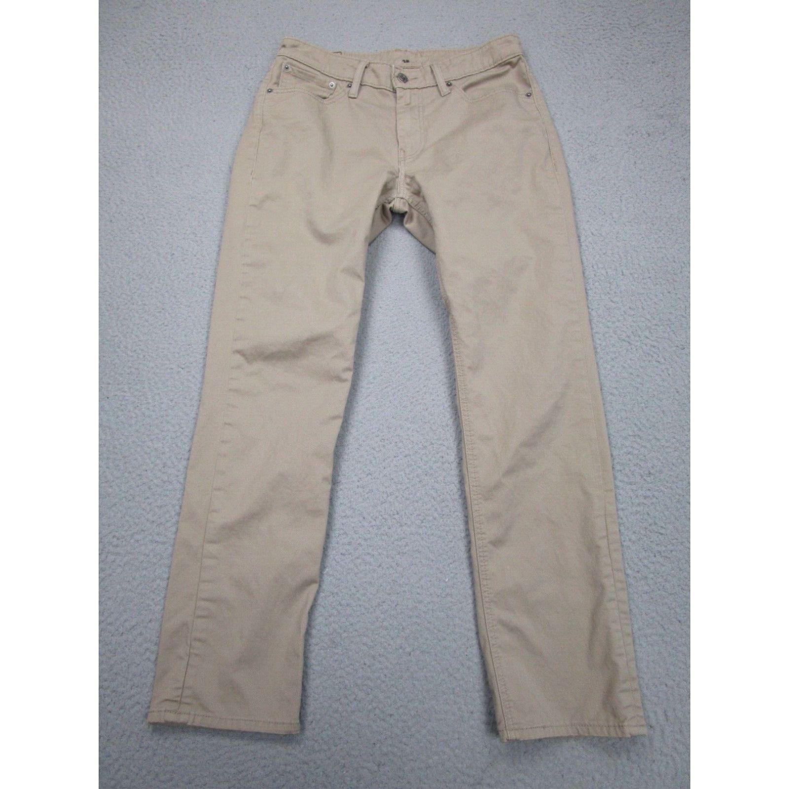 Levi's Levi's Pants Mens 32x30 Beige Chino 511 slim Commuter Reflective ...