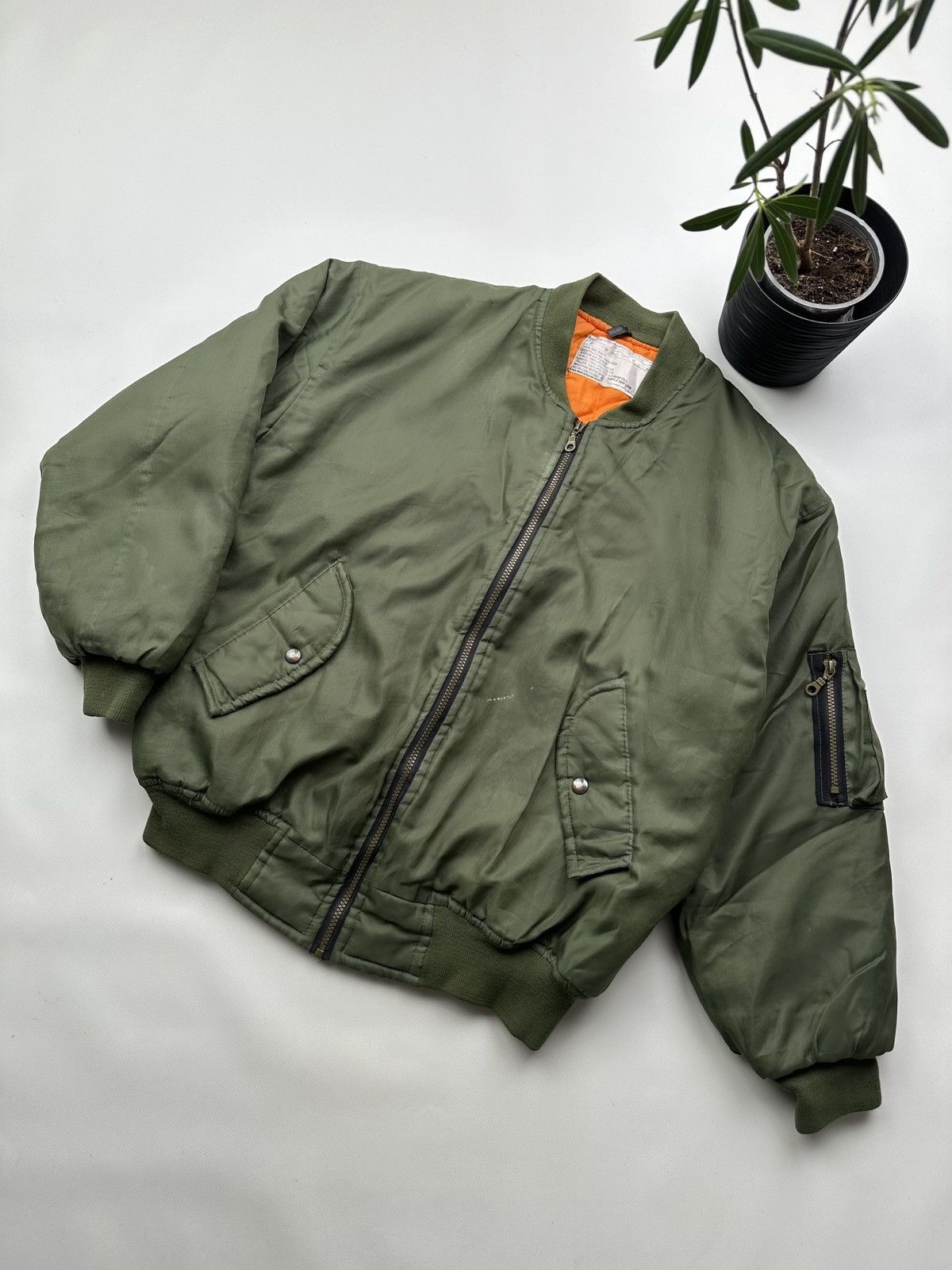 Bomber Jacket × Made In Usa × Military MA-1 Vintage Bomber | Grailed