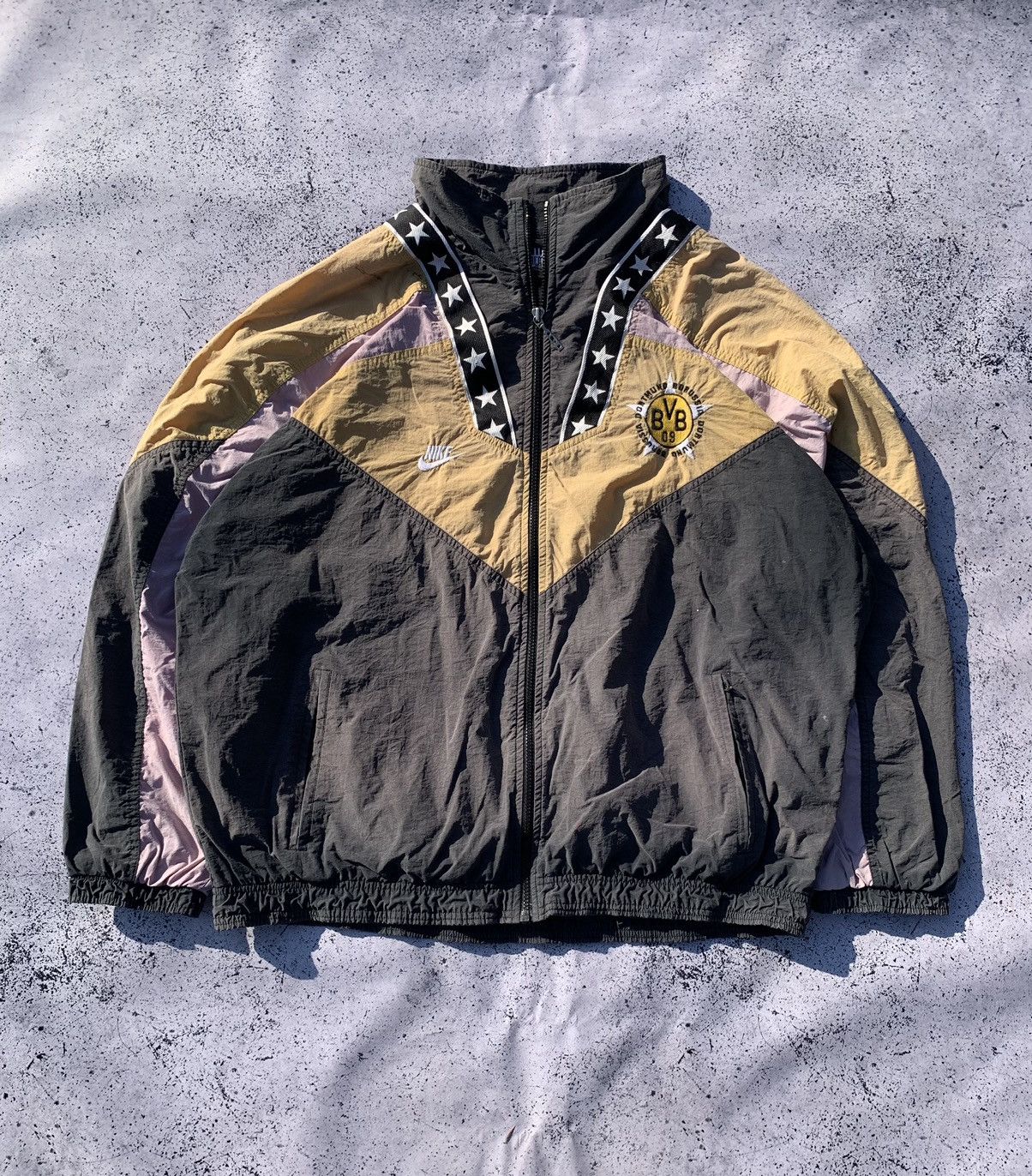 Nike × Streetwear × Vintage Nike 90s Borussia Dortmund BVB Bomber ...