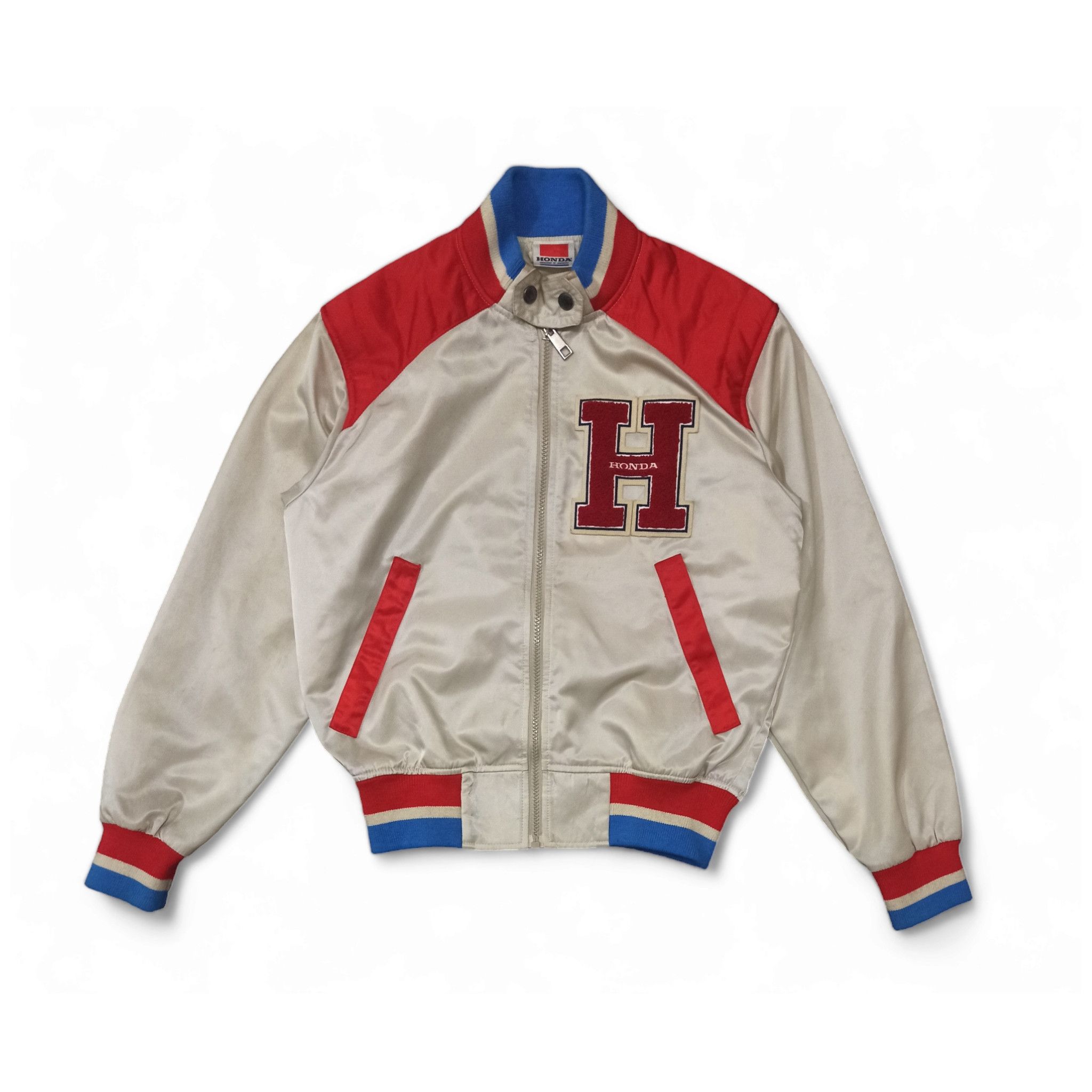 Honda × Vintage Vintage 80s Honda Old Retro Classic Racing Jacket | Grailed