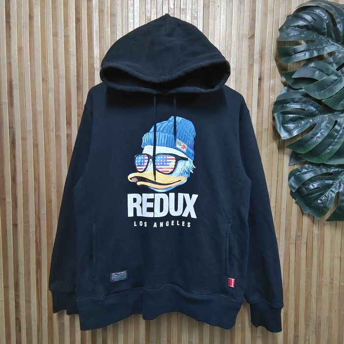 Japanese Brand B one soul Redux Los Angeles Duck Dude Hoodie | Grailed