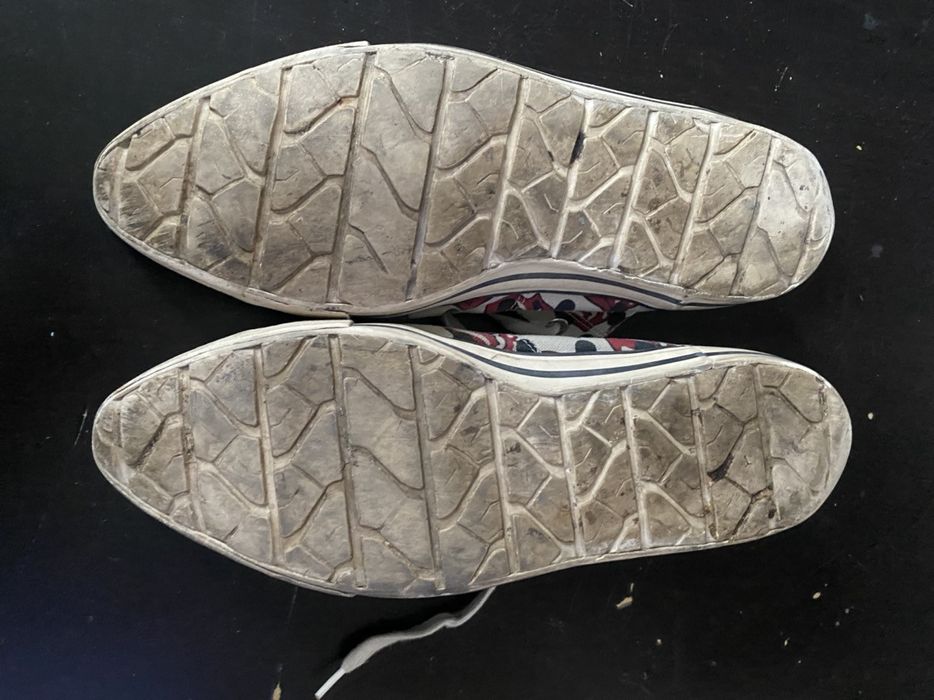 Comme des Garcons CDG X ROLLING STONES pointed toe converse style ...