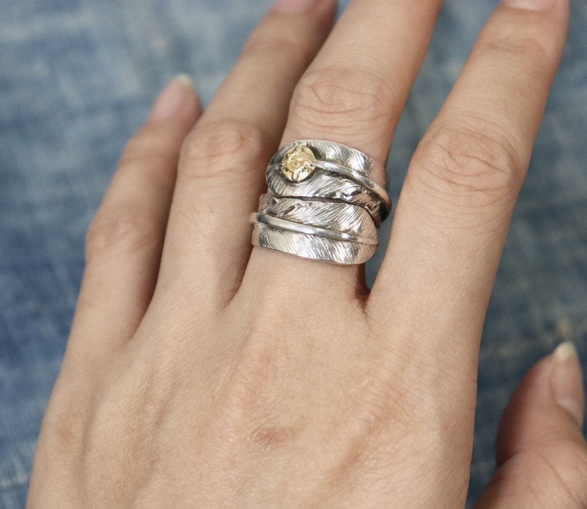 First Arrow's First Arrows feather ring（Gold） | Grailed