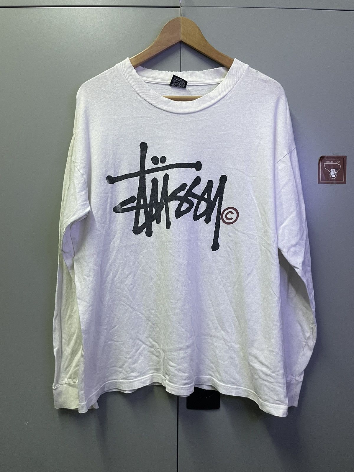Vintage Vintage 80s Stussy Signature Distressed | Grailed