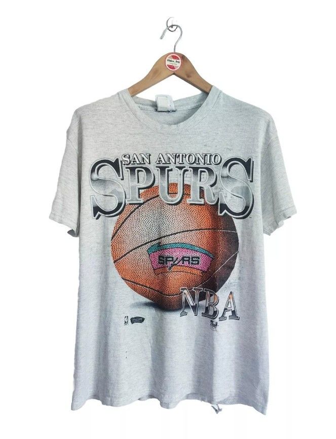 Vintage Vintage San Antonio Spurs Full Logo 90's t-shirt | Grailed