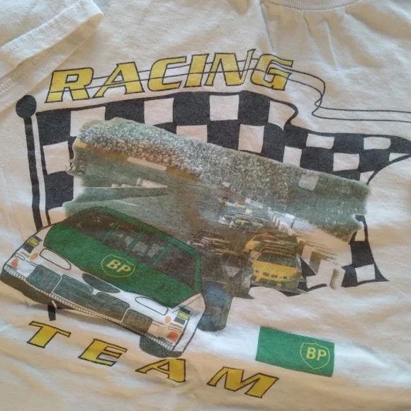 Racing × Streetwear × Vintage Vintage BP Racing Team Stock Car T-Shirt ...