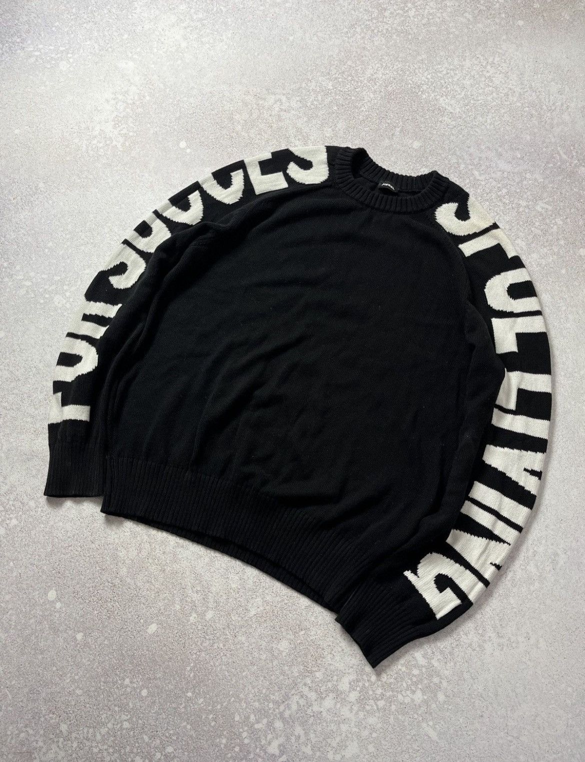 Diesel × Diesel Black Gold × Japanese Brand Diesel Oversize Sweater For ...