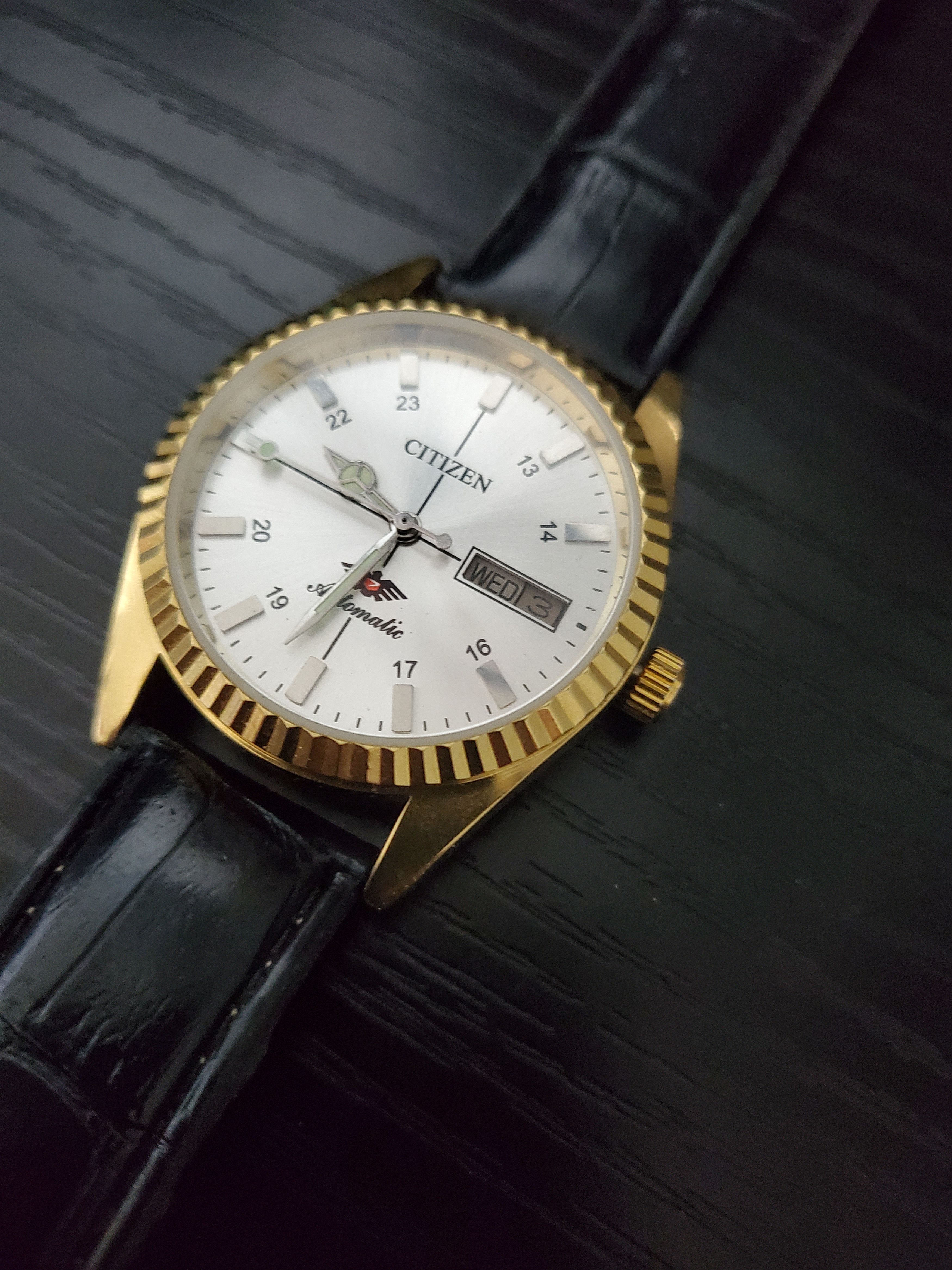 Citizen 🔥 RARE Vintage Citizen Eagle 7 Auto Day Date Men's Watch | Grailed