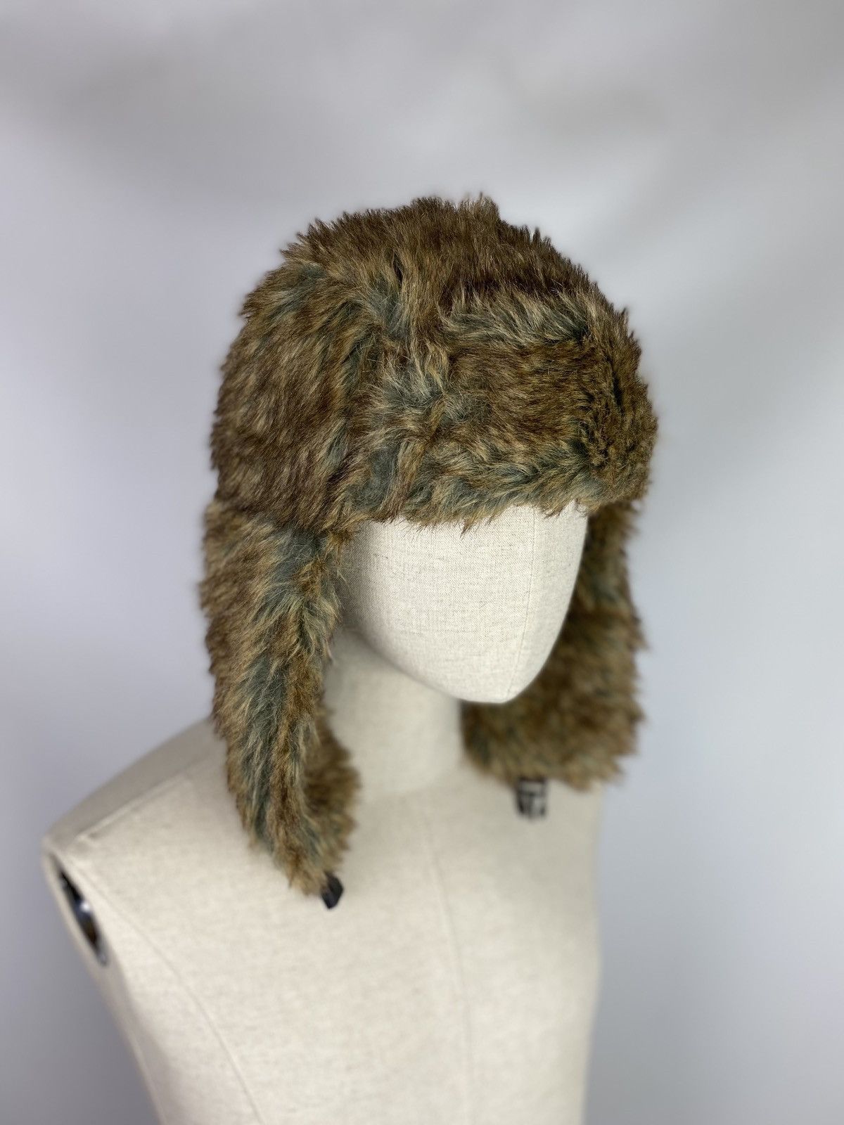 Japanese Brand Vintage Japanese Style Ushanka Fur Trapper Hat one Size ...