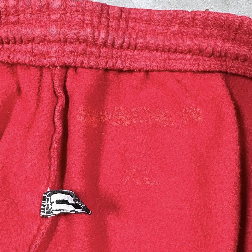 Spider Worldwide × Young Thug SP5DER 555 RED PINK SWEATPANTS | Grailed