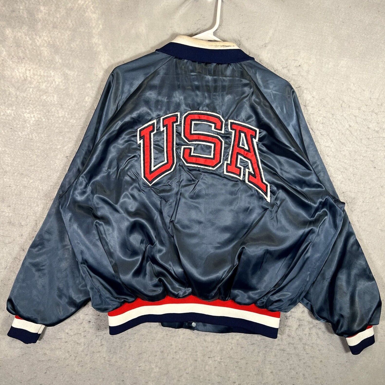 Vintage A1 Vintage 90s Artex Olympic Training Center USA Jacket Adult ...