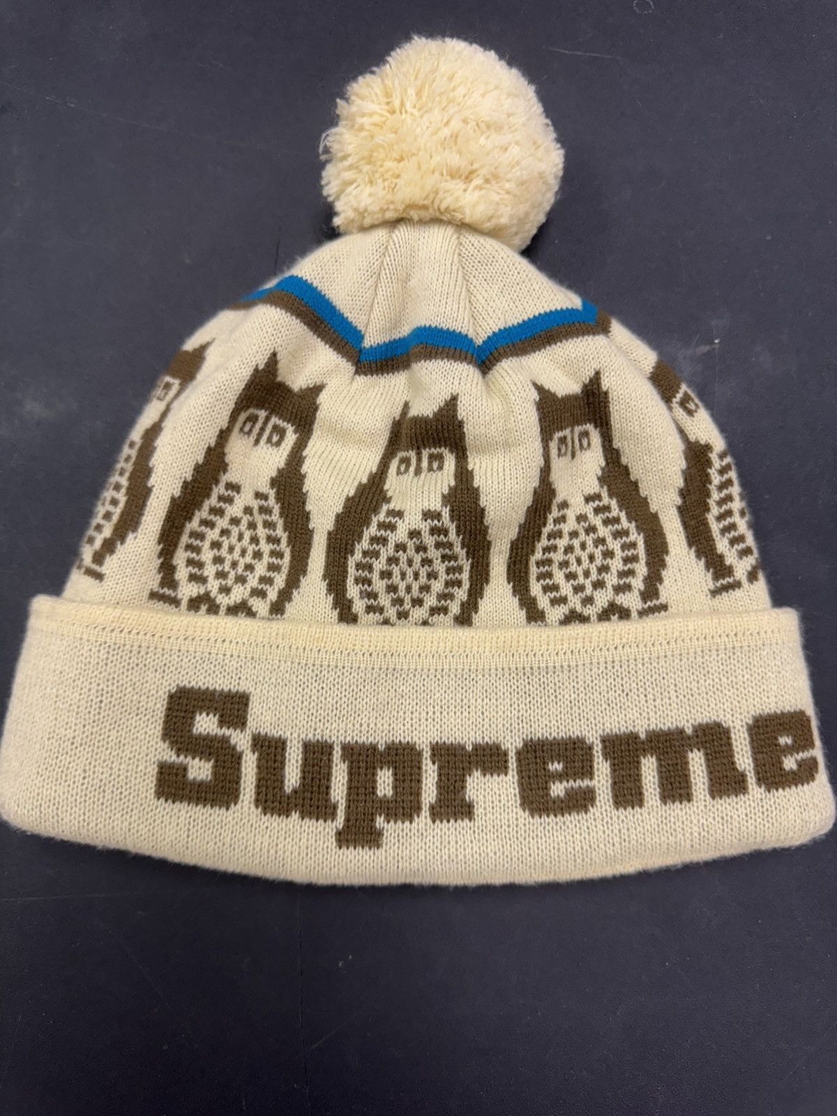 Supreme FW11 Supreme Owl Beanie | Grailed