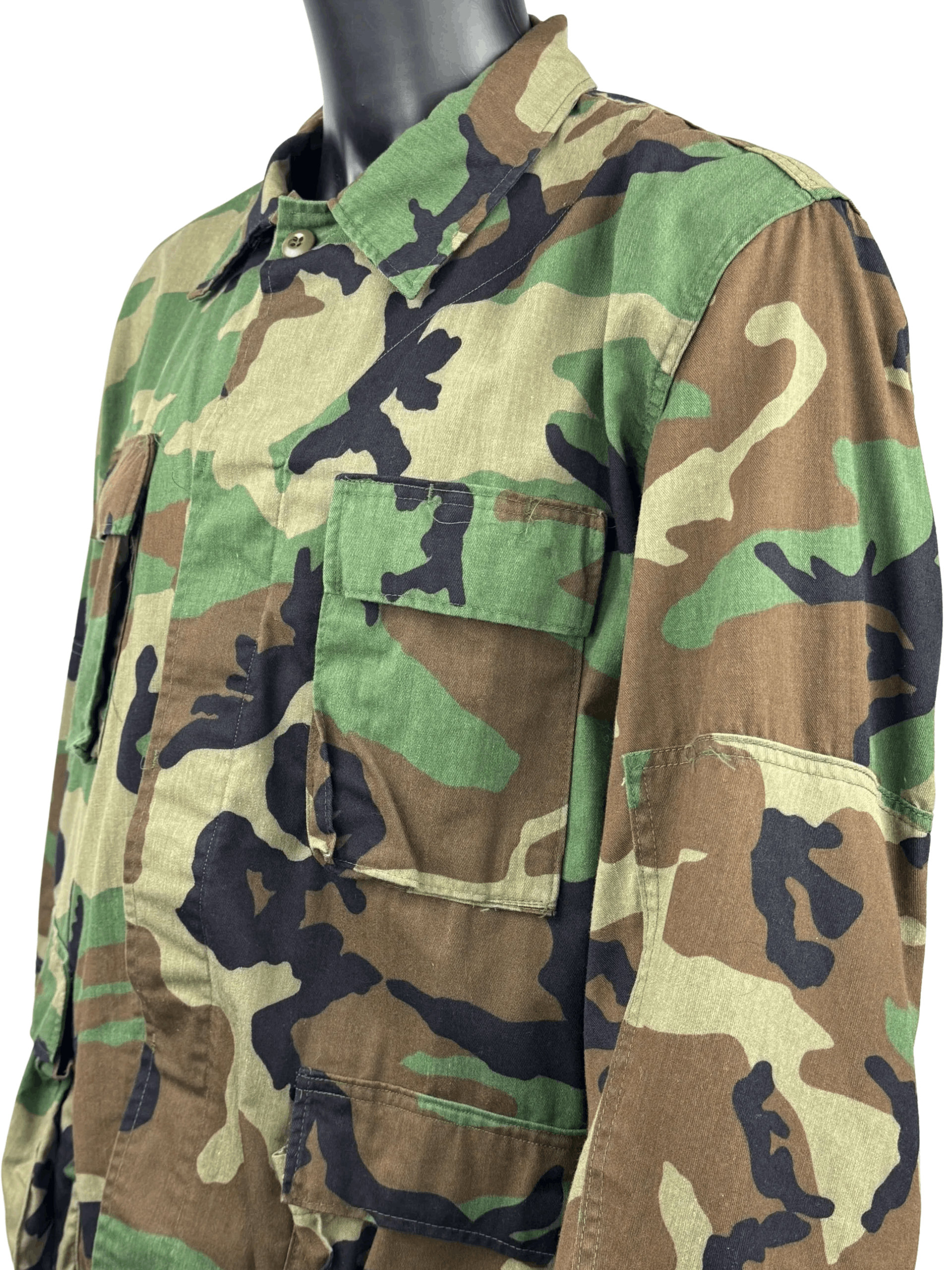Vintage VTG 80s 90s US Army Uniform (BDU) Field Jacket M81 Camo | Grailed
