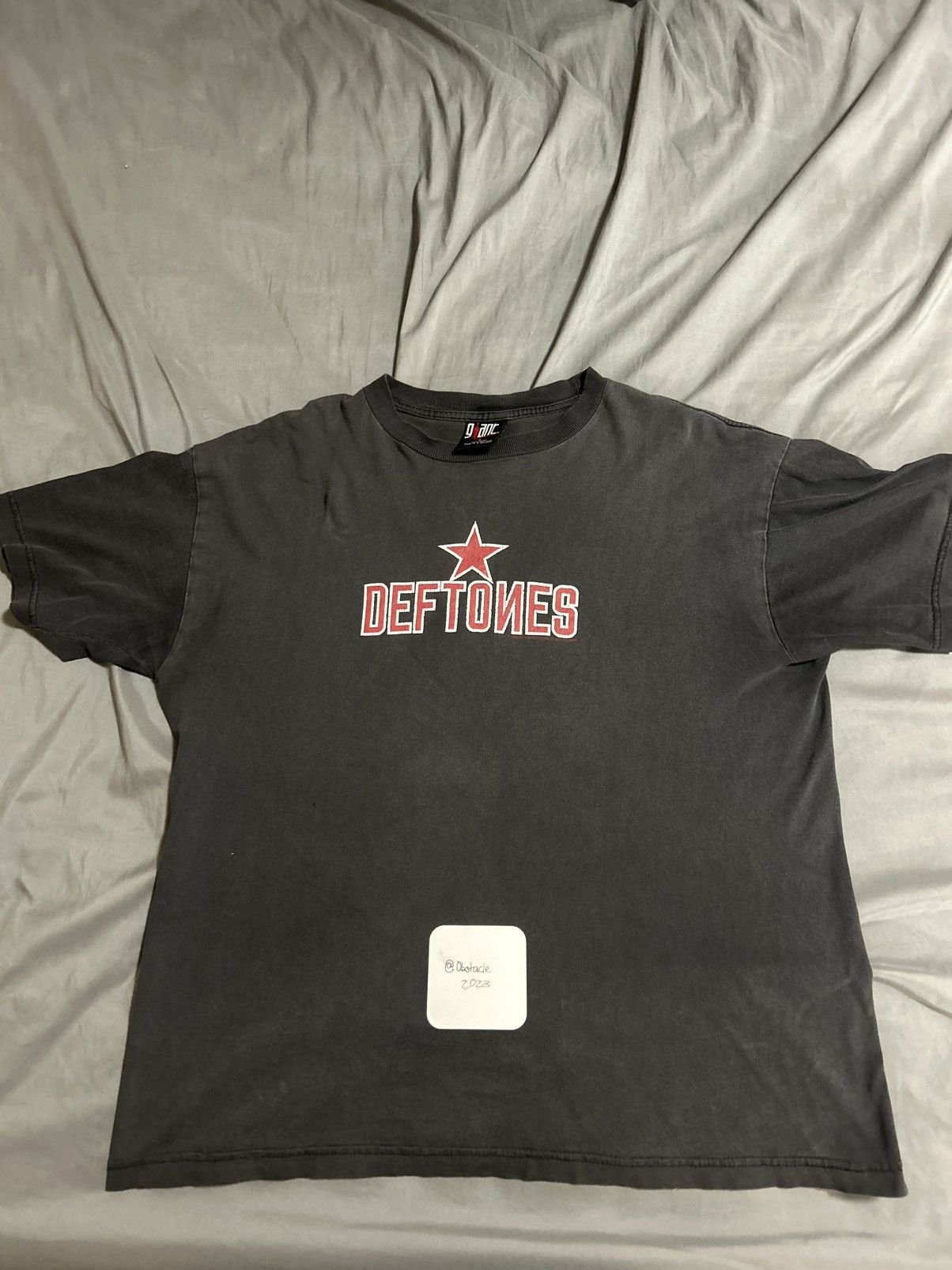 Band Tees × Vintage Vintage 1998 Deftones Soviet Star Tee | Grailed