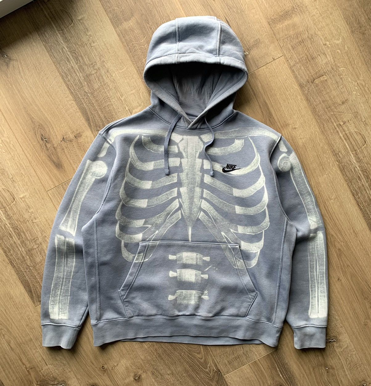 Nike × Streetwear Nike Skeleton big logo hoodie | Grailed