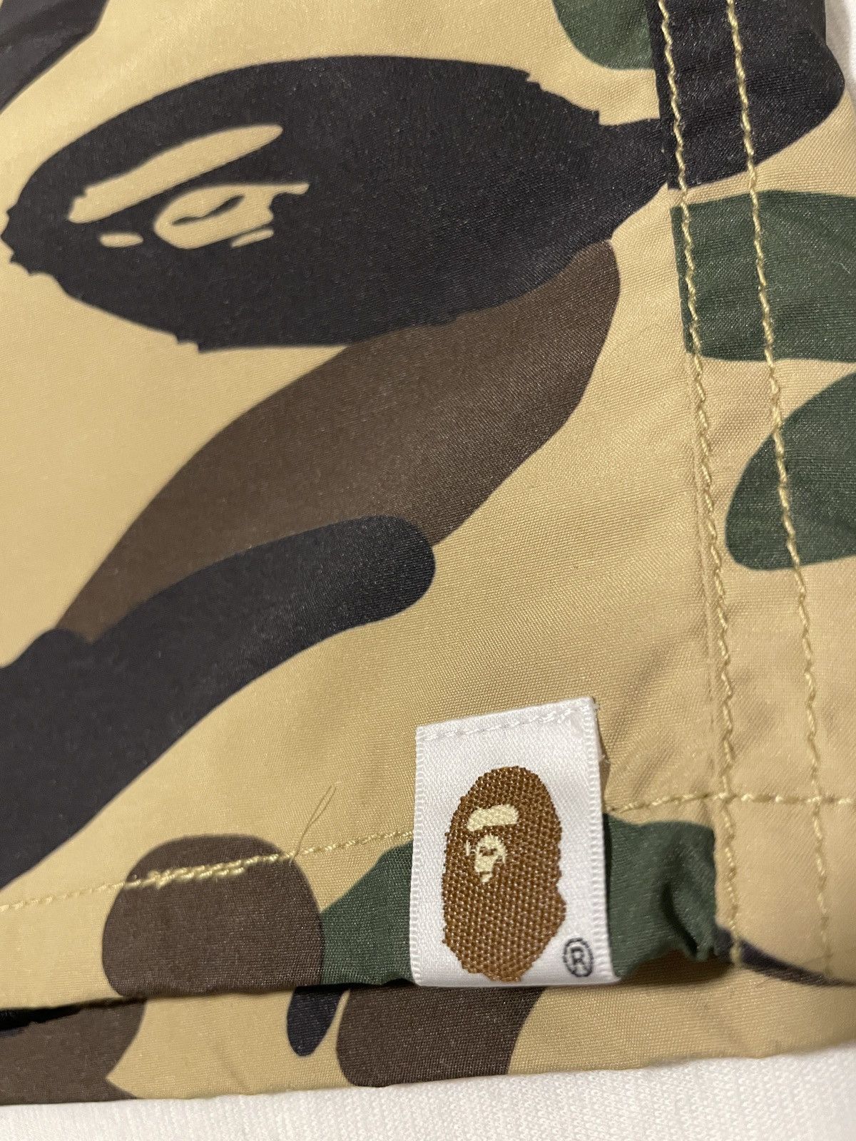 Bape A Bathing Ape 1st Camo Beach Shorts *RARE* | Grailed