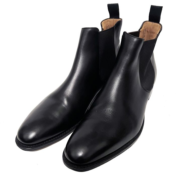 Churchs $1150 CHURCH'S Black Leather Houston Chelsea Boot | Grailed