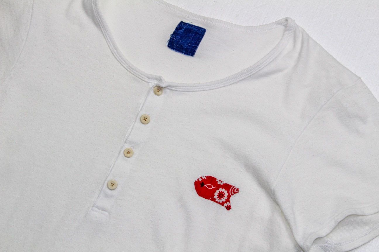 Visvim ICT Bandana Henley | Grailed