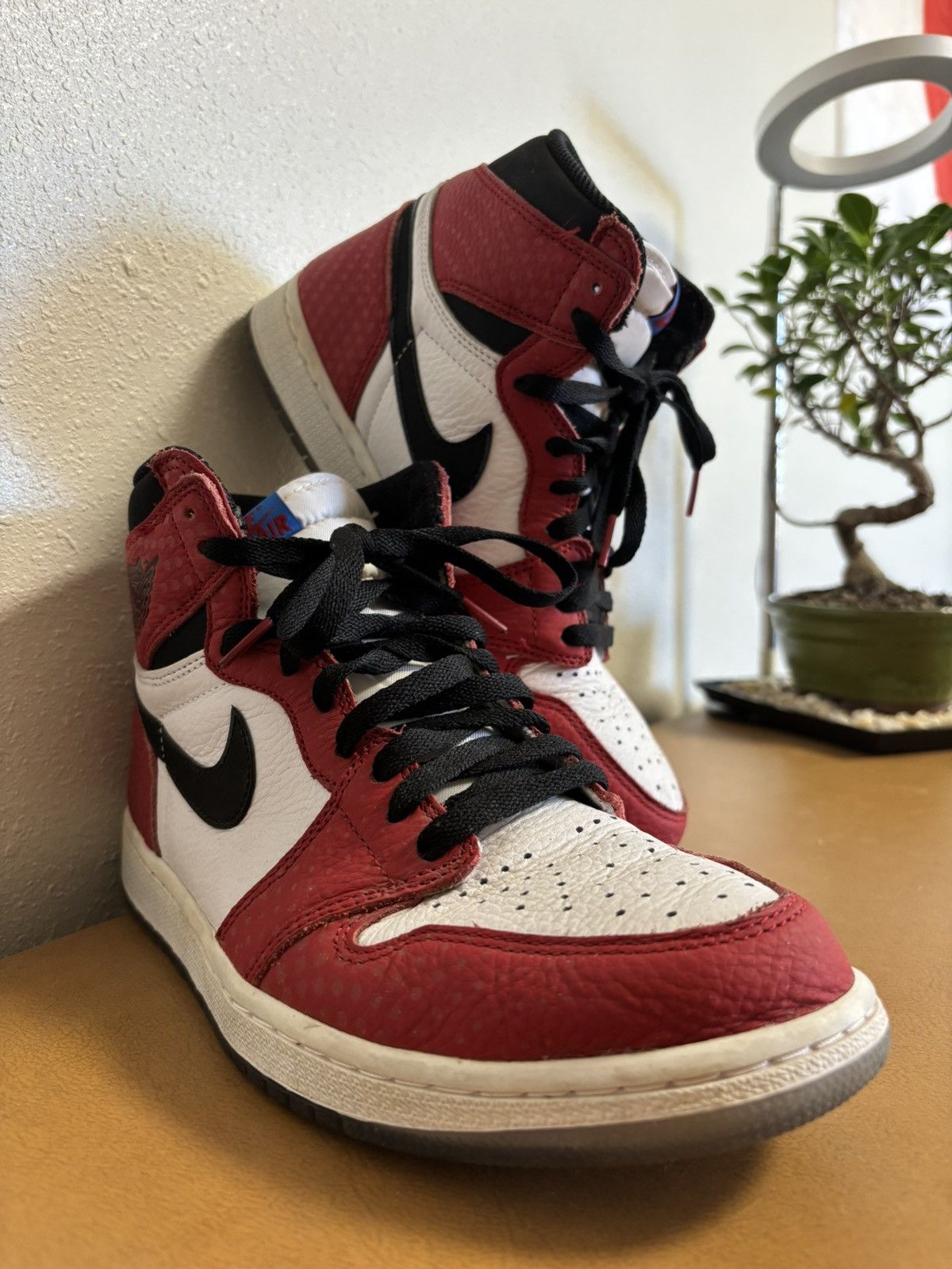 Nike Air Jordan 1 Retro High Spider-Man Origin Story | Grailed