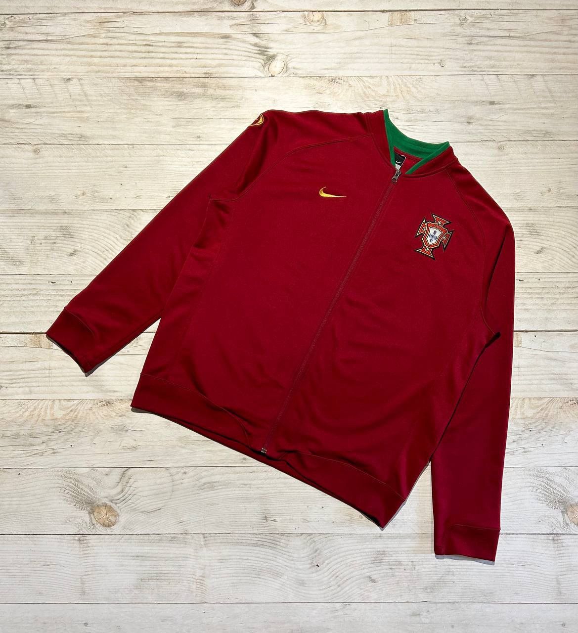 Nike Vintage Nike Portugal National Team Full Zip Track Jacket | Grailed