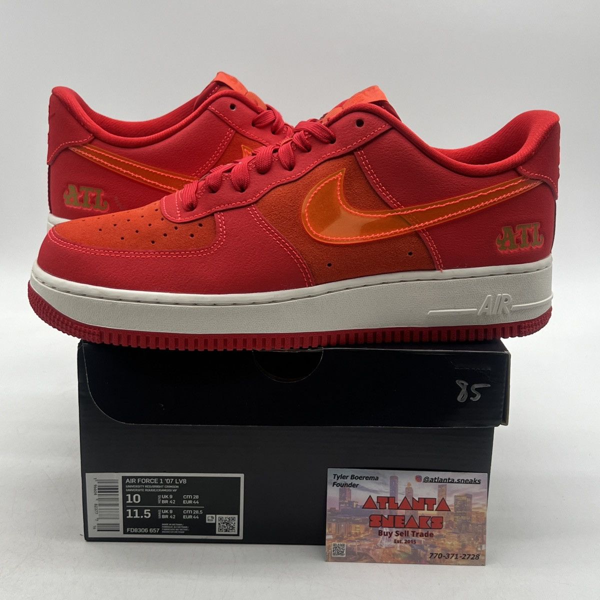Nike Air Force 1 atl | Grailed