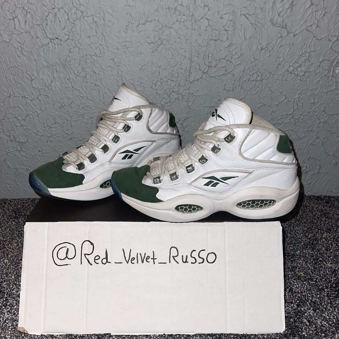 Reebok 2015 Reebok Question Mid Allen Iverson Michigan state | Grailed