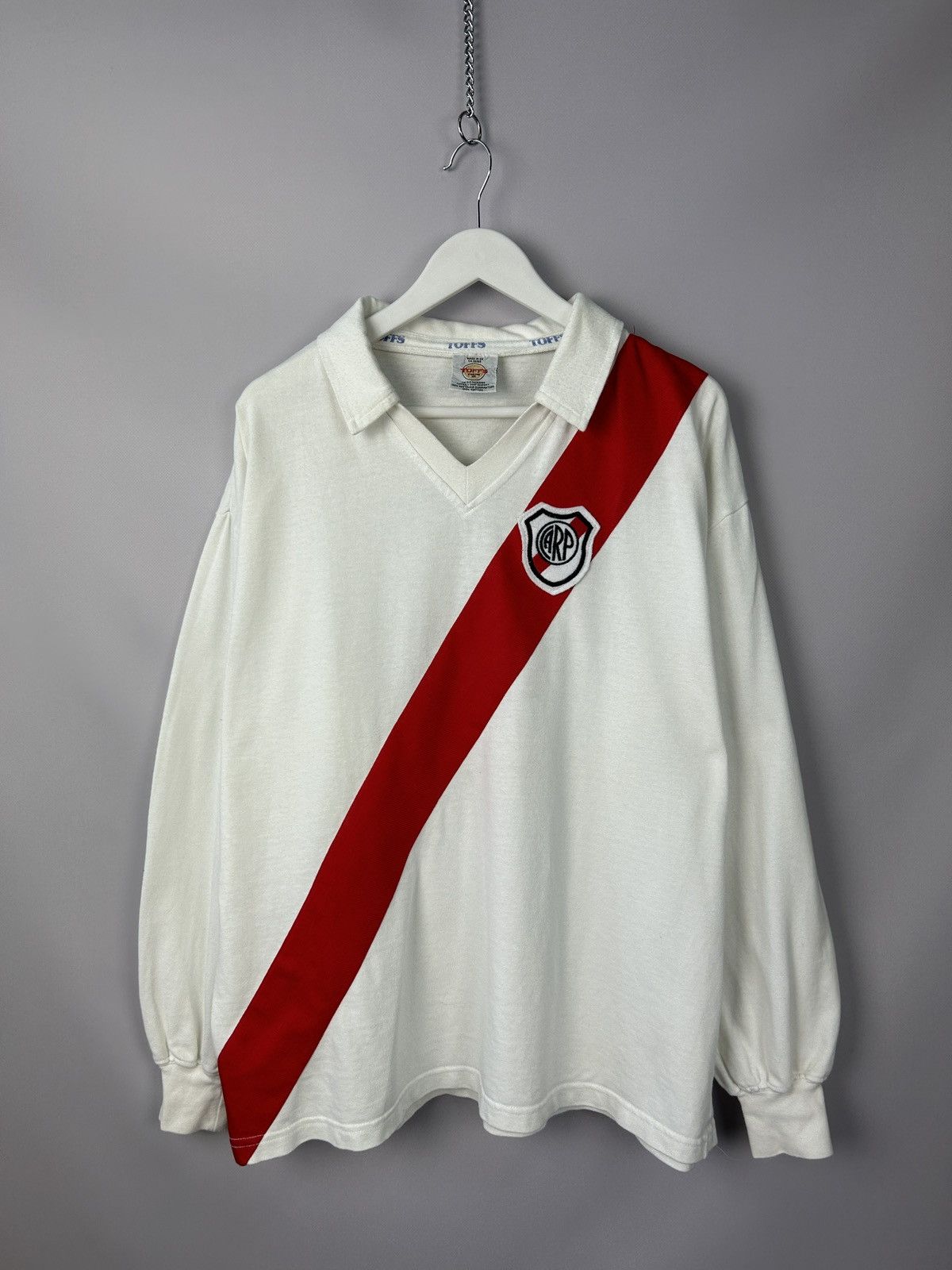 Soccer Jersey × Toffs × Vintage River Plate Football Shirt Soccer ...