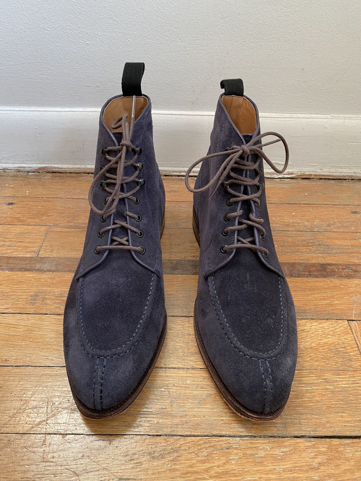 Carmina Norwegian Split Toe Boots | Grailed