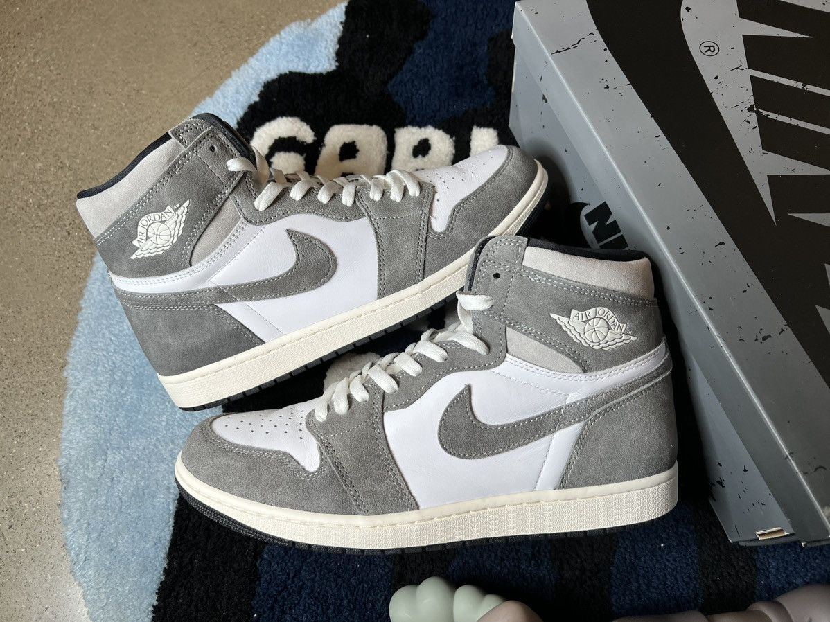 Jordan Brand × Nike Air Jordan 1 Washed Black | Grailed