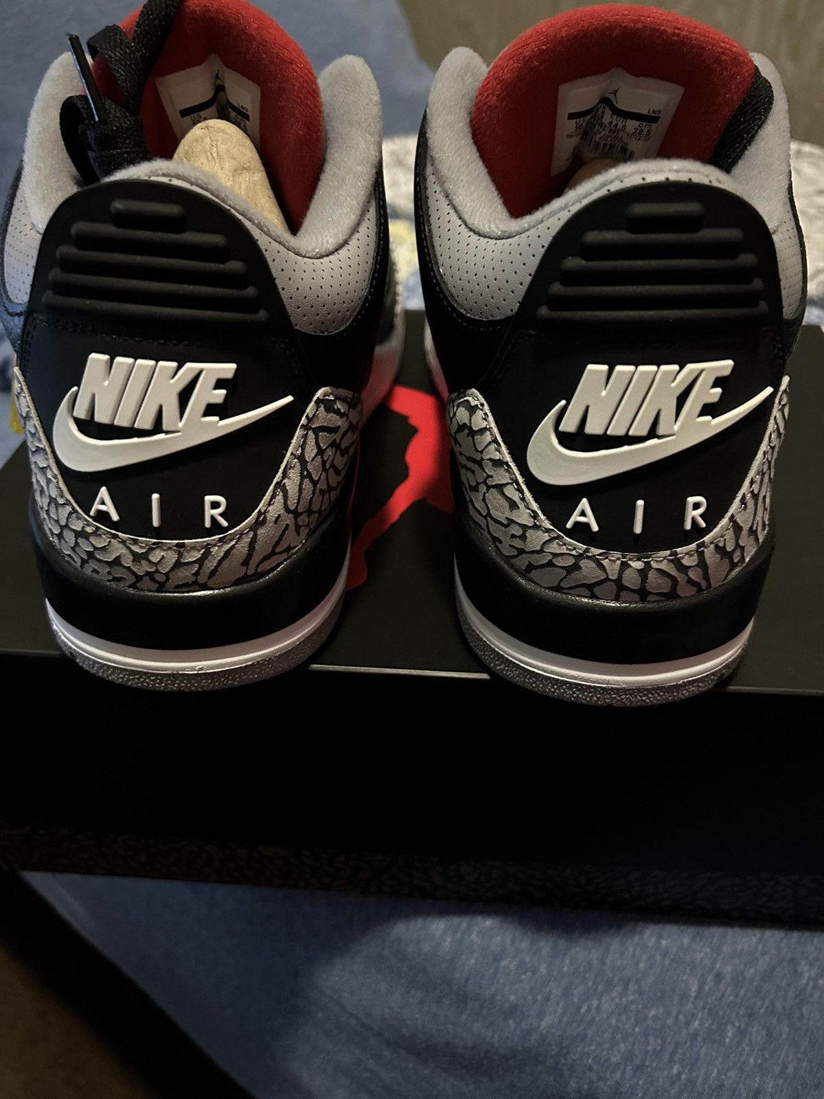 Nike Retro Air Jordan Black Cement 3s 2018 | Grailed