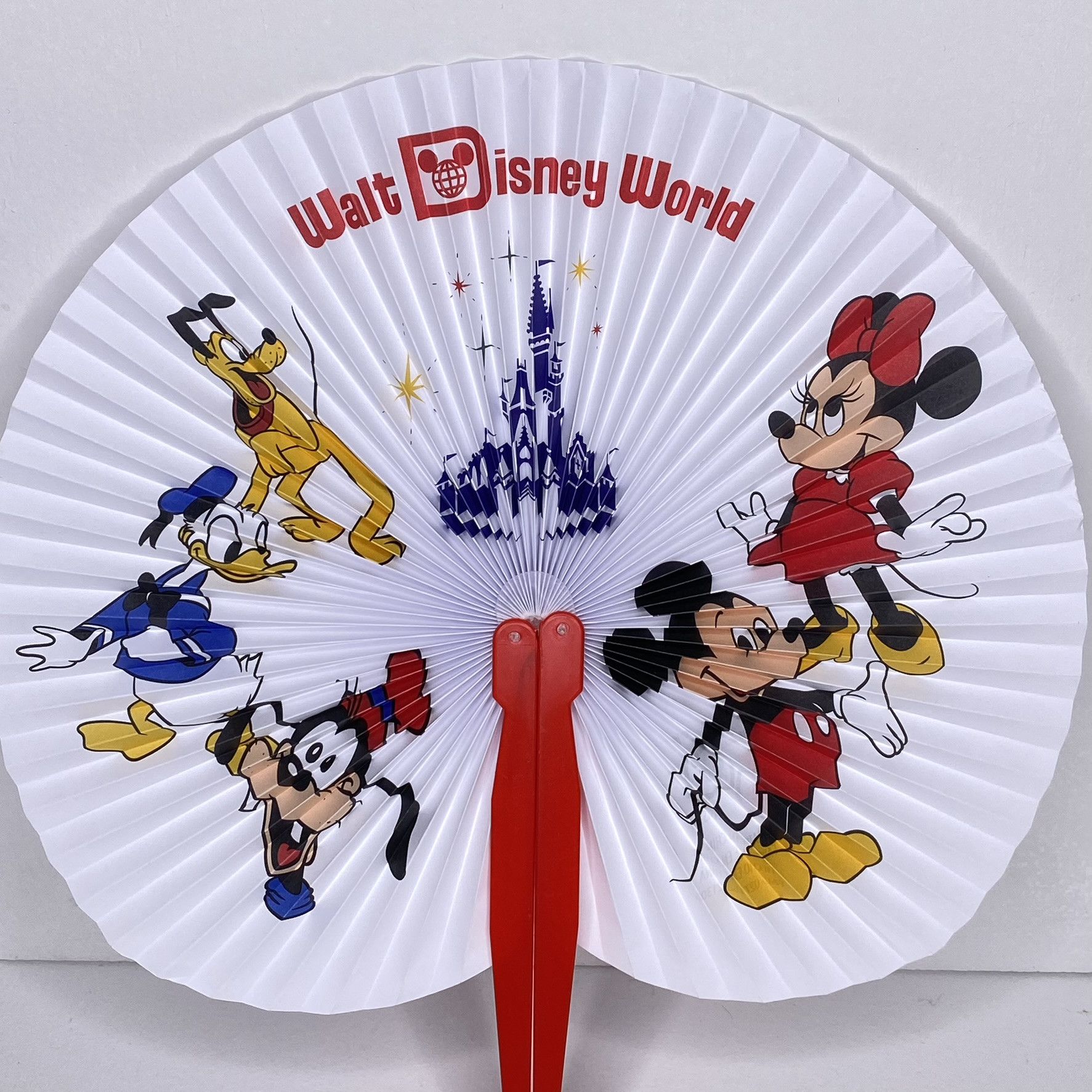 Disney Walt Disney World 50th Anniversary Collection Folding Fan | Grailed