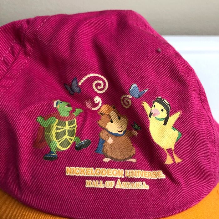 Nickelodeon Nickelodeon Hat Girls One Size Pink TV Show Baseball Cap ...