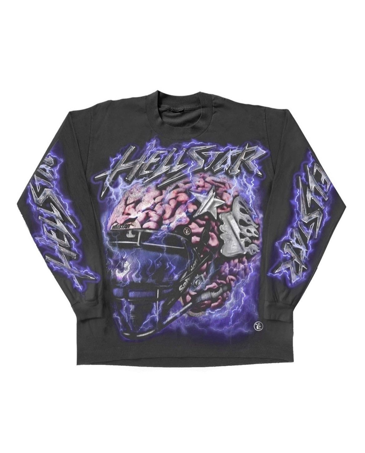 Designer HELLSTAR Brain Helmet Tee | Grailed