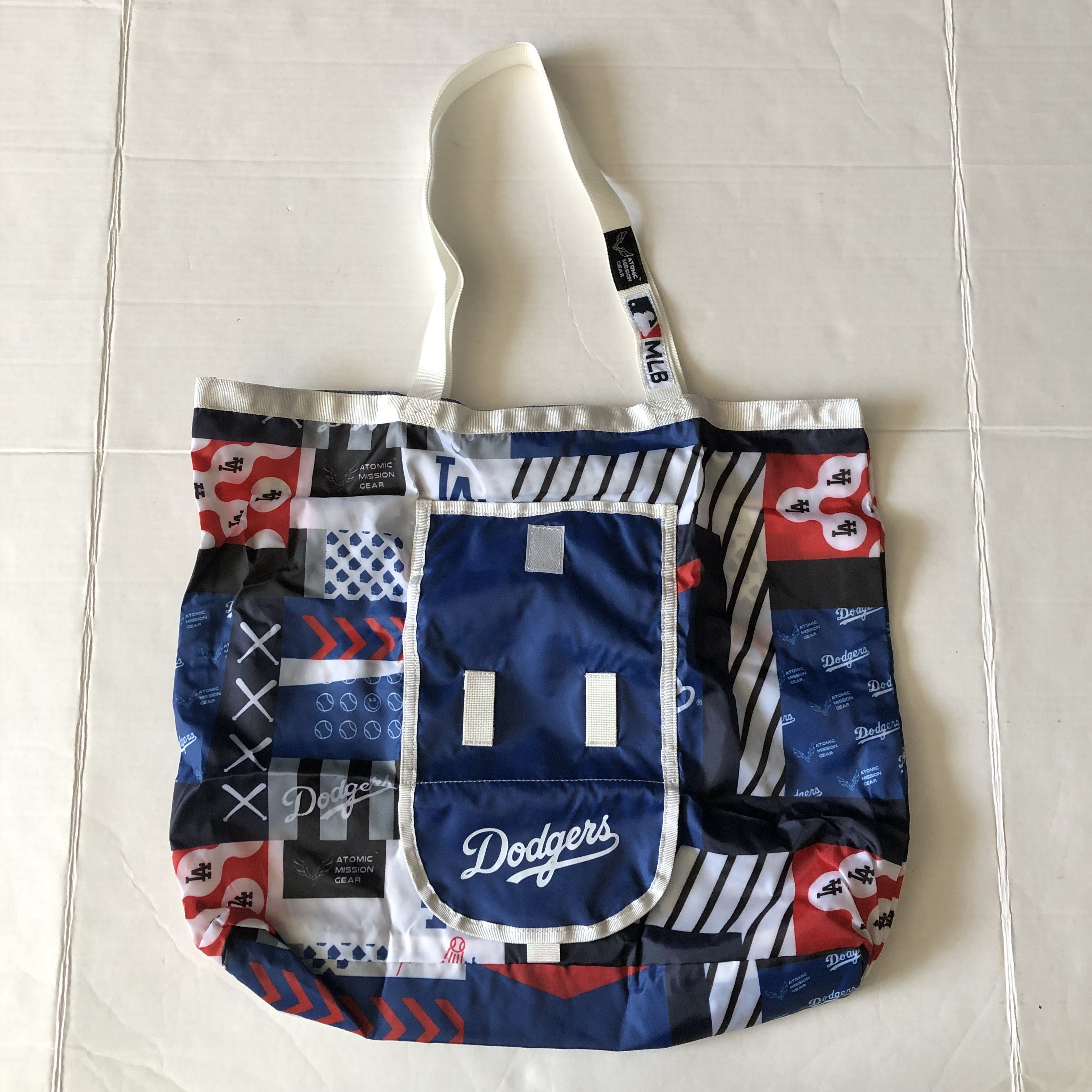 MLB Atomic Mission Gear X MLB LA Dodgers Foldable Tote bag | Grailed