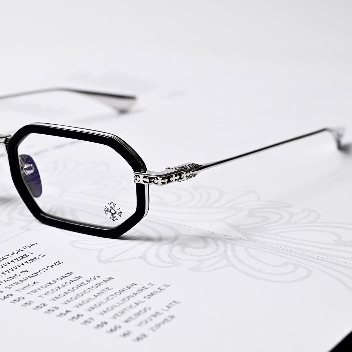 Chrome Hearts CHROME HEARTS STYLIDA GLASSES | Grailed