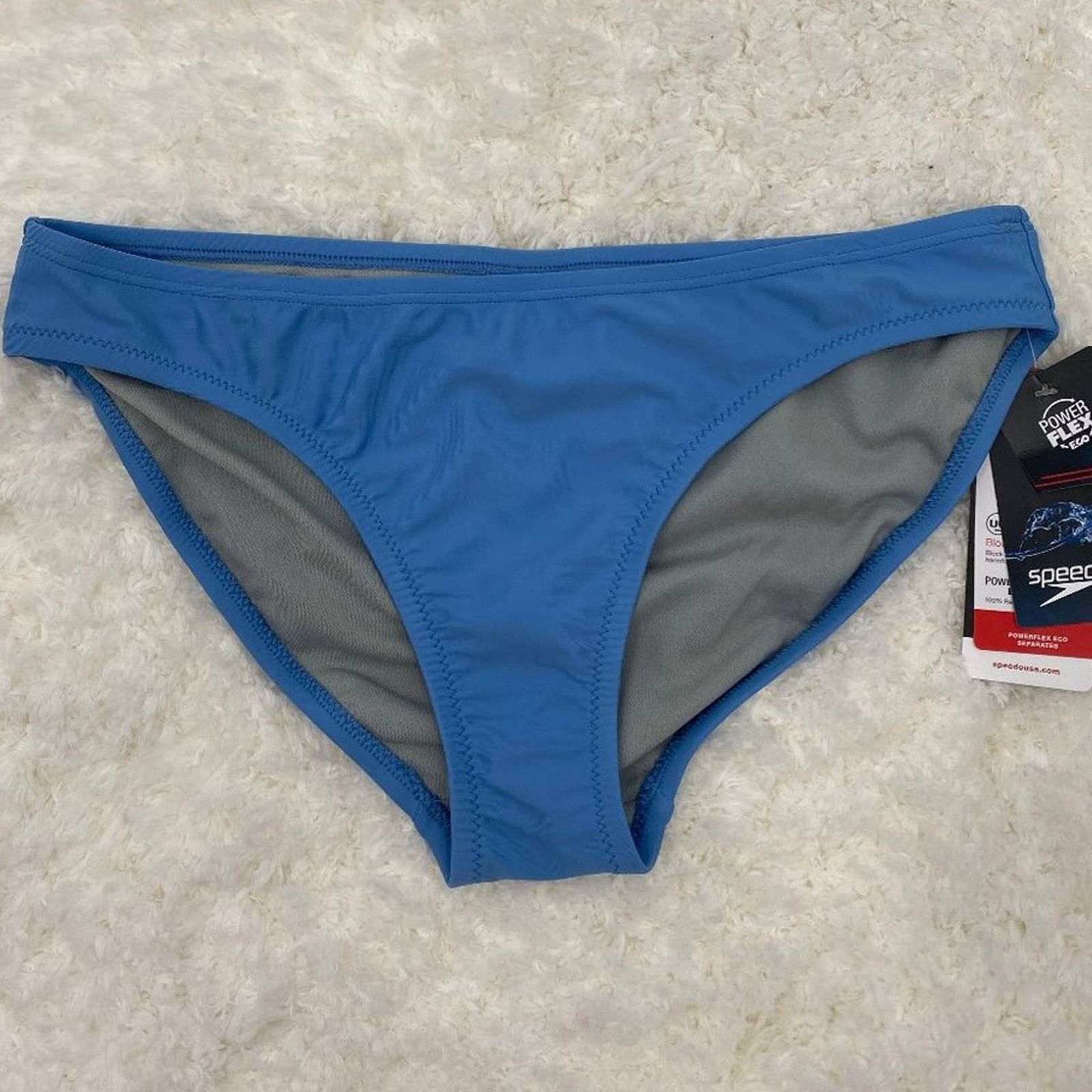 Speedo Speedo Blue Bikini Swim Bathing Suit Bottom Eco NEW Large | Grailed