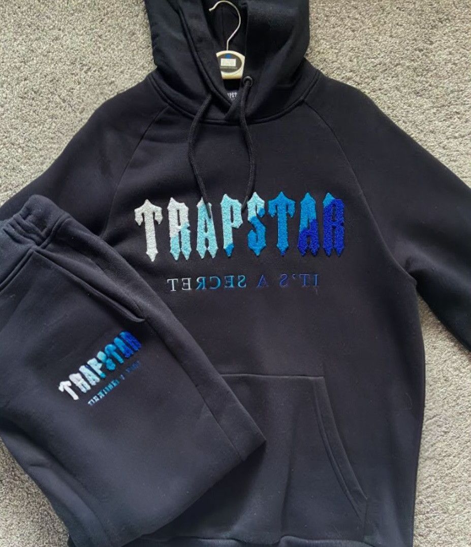 Trapstar London Trapstar tracksuit black ice Flavours 2.0 M | Grailed