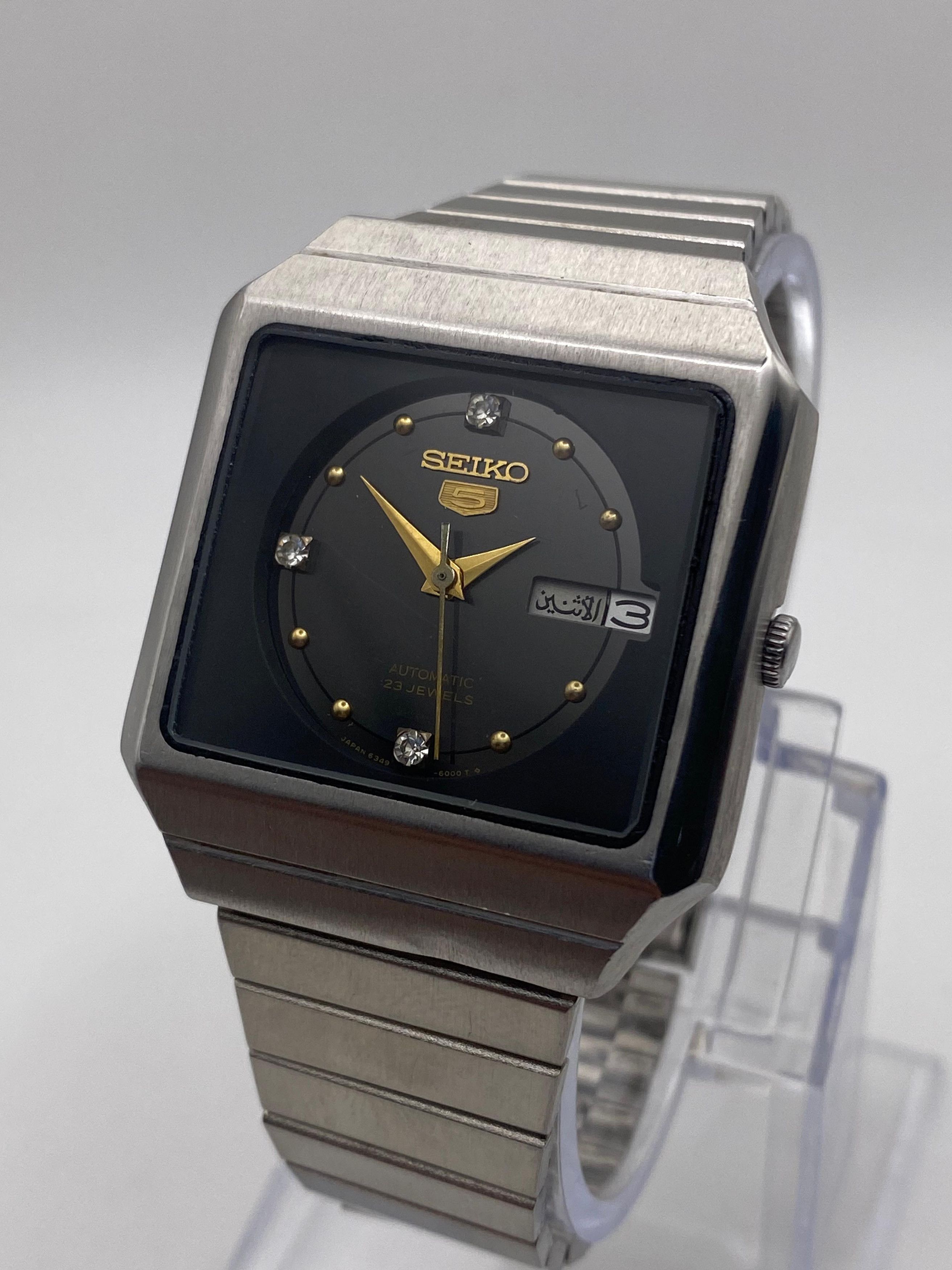 Seiko Unique Vintage Seiko5 Automatic 6349-6000 Men's Wrist Watch | Grailed