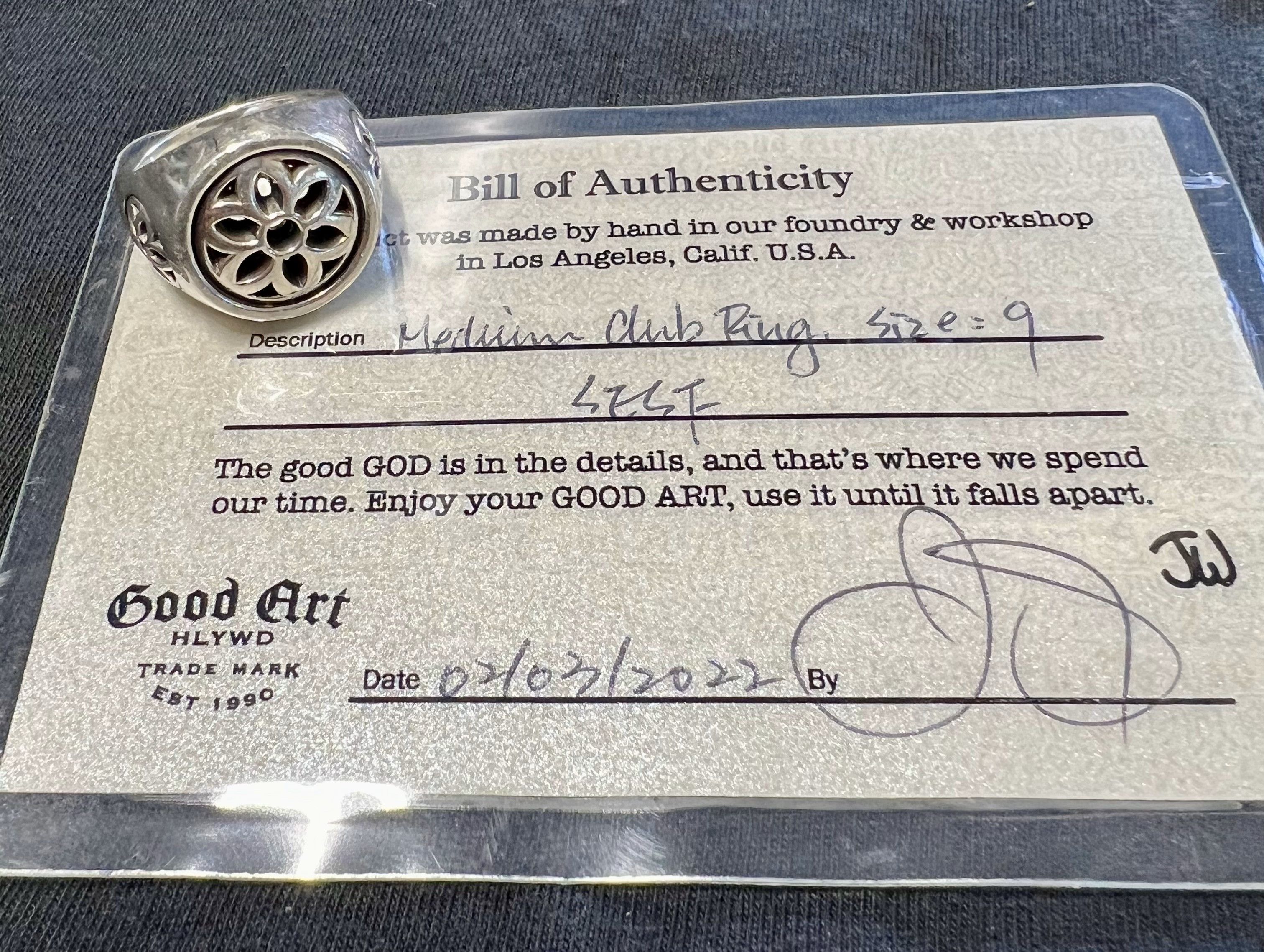 Good Art Hlywd GoodArt Hollywood Rosetta Club Ring Medium Size 9 | Grailed