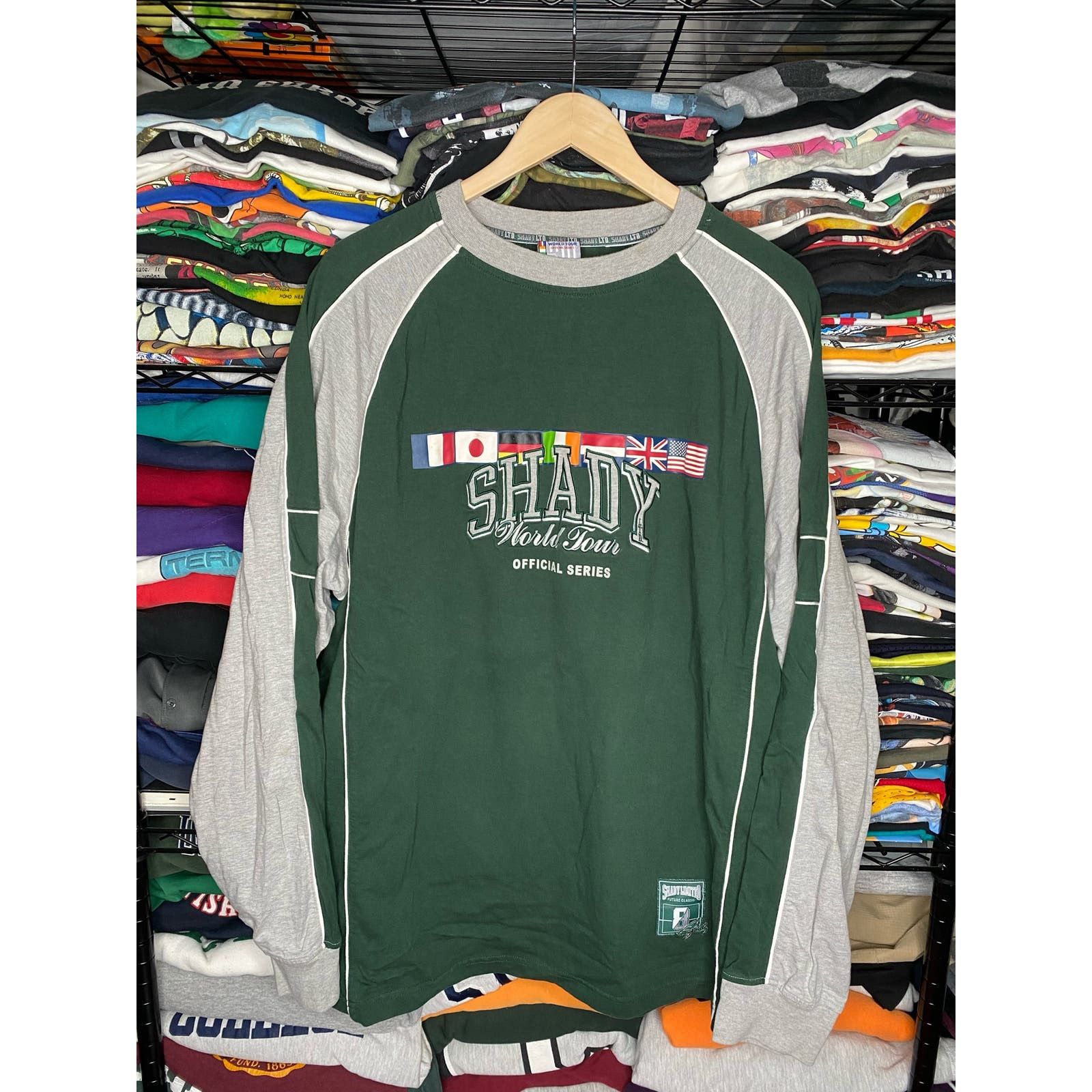 Shady Ltd Y2K Shady Ltd World Tour Rap Eminem T-Shirt | Grailed