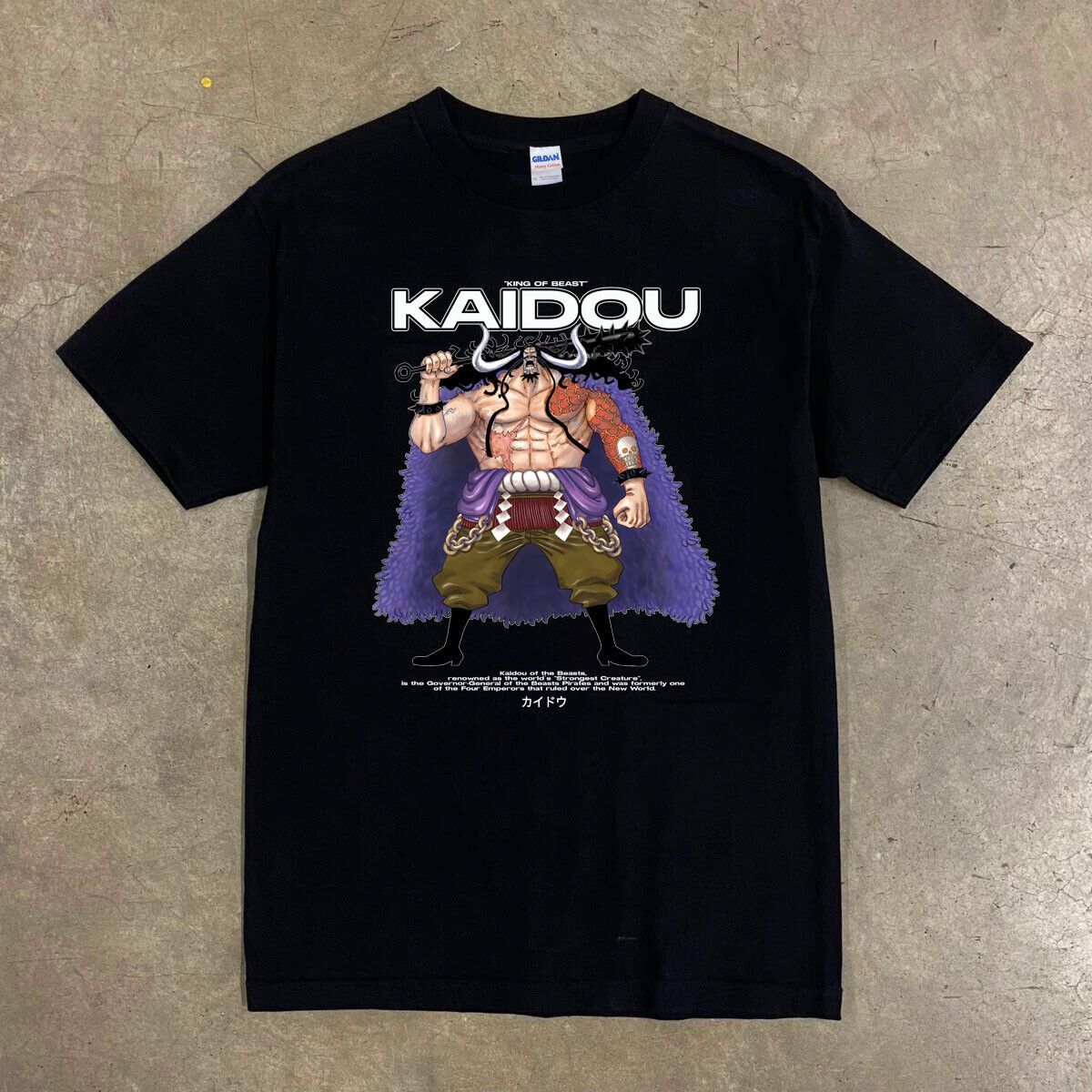 Fruit Of The Loom One Piece Kaidou The Strongest Creature T Shirt | Grailed