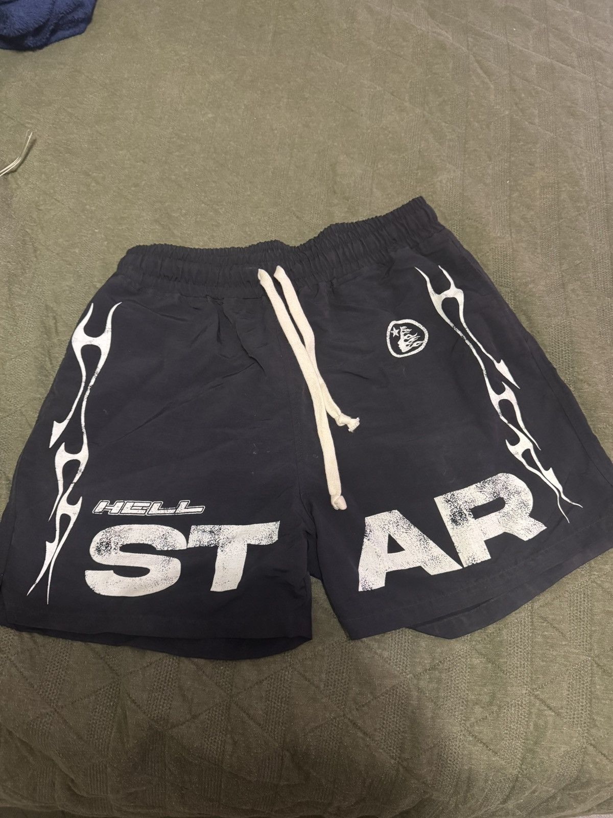 HELLSTAR Hellstar Capsule 8 Shorts (Black) | Grailed