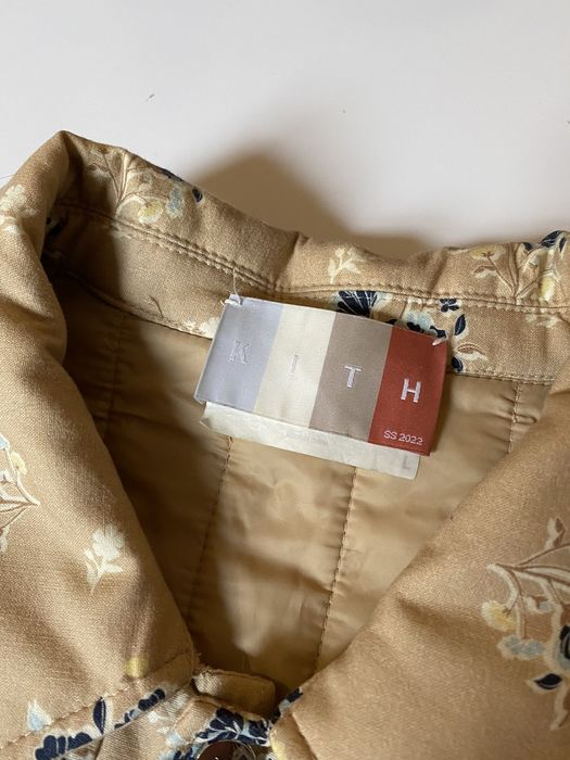 Kith Kith Quilted Floral Coach’s Jacket | Grailed