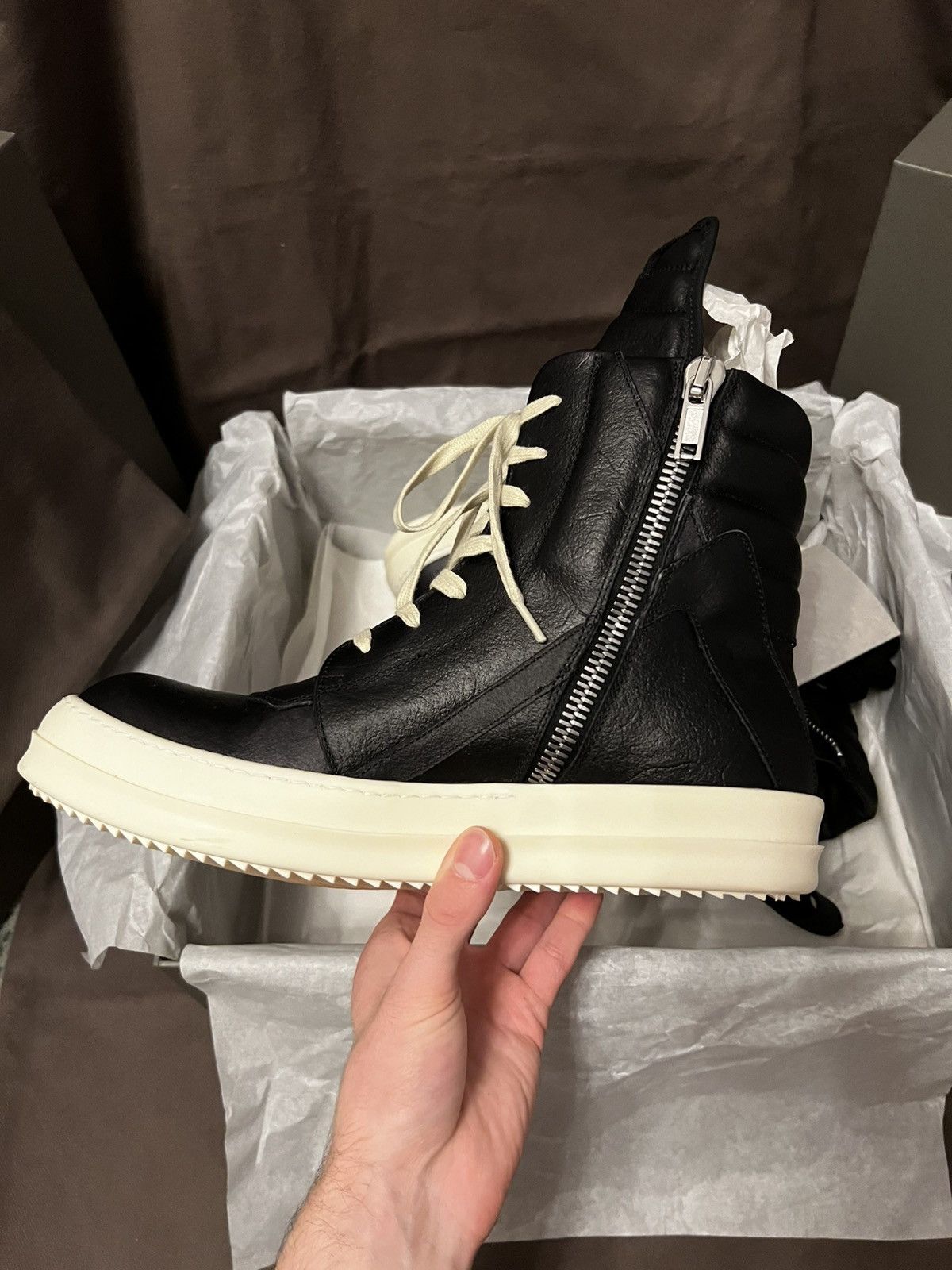 Rick Owens Rick Owen’s geobasket shoes RR01E5894 LCT | Grailed