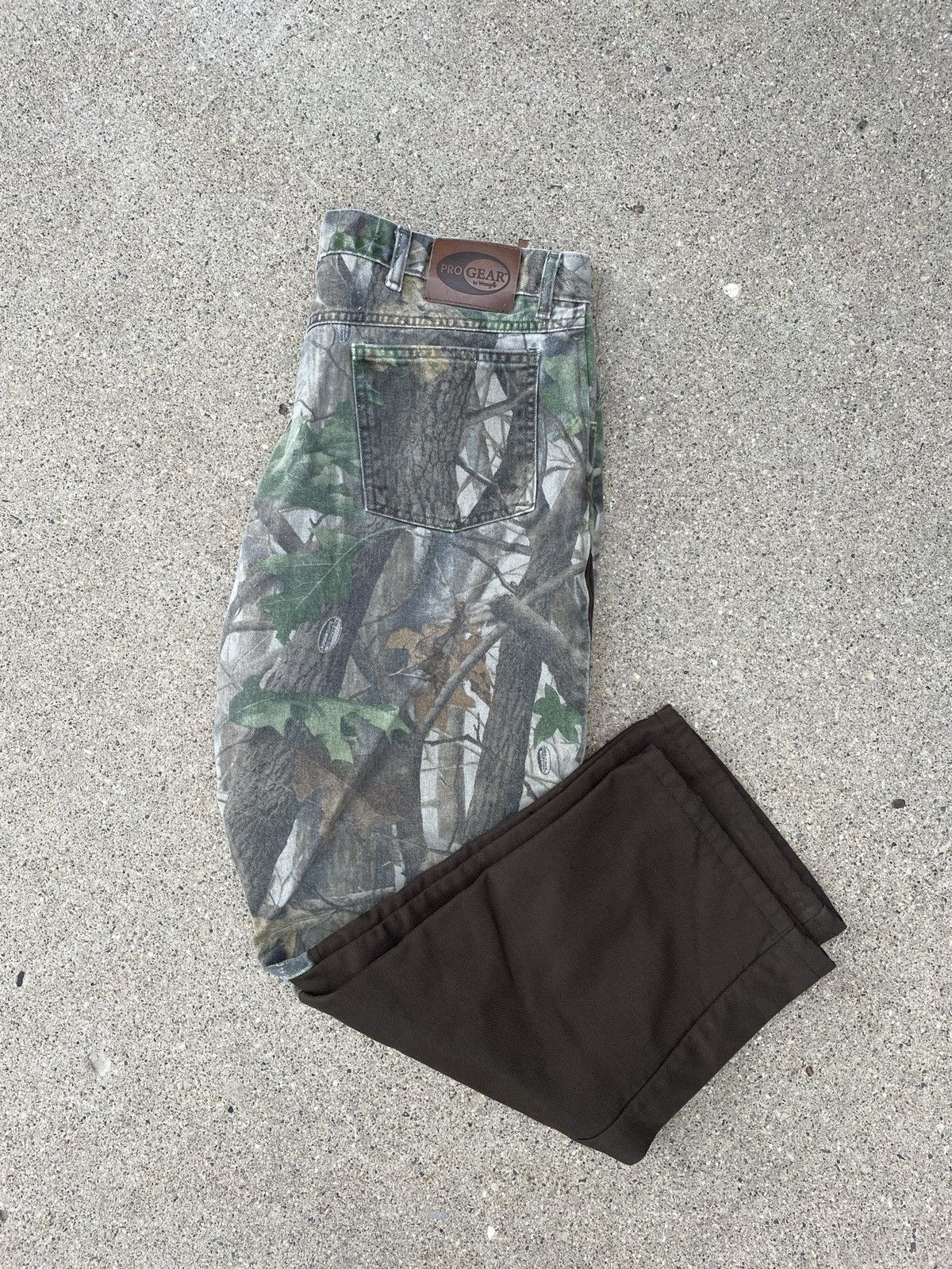 Realtree × Vintage × Wrangler Vintage Wrangler X Realtree Camo Denim ...