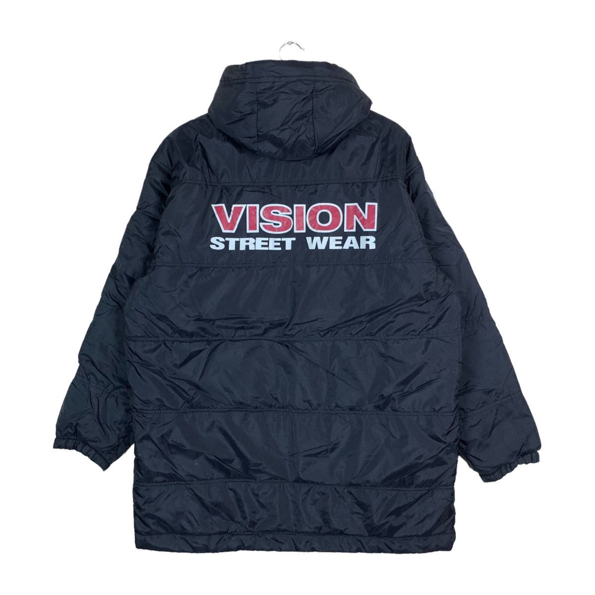 Vision Streetwear Vision Street Wear Zipper Reversible Puffer Jacket ...