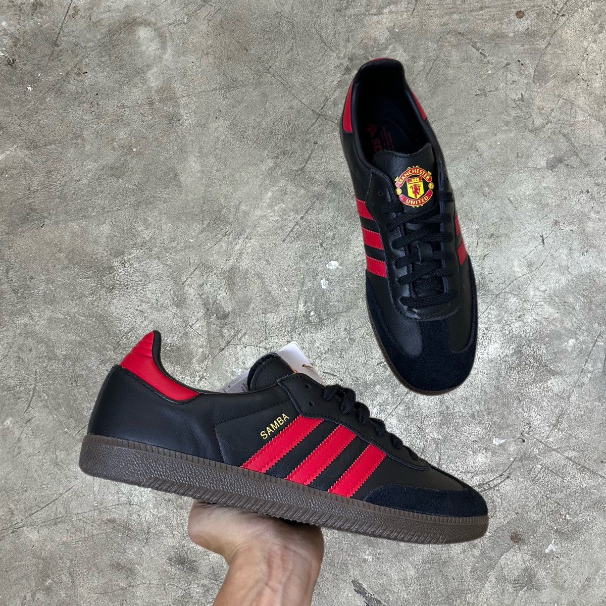 Adidas Adidas Samba Team Manchester United | Grailed