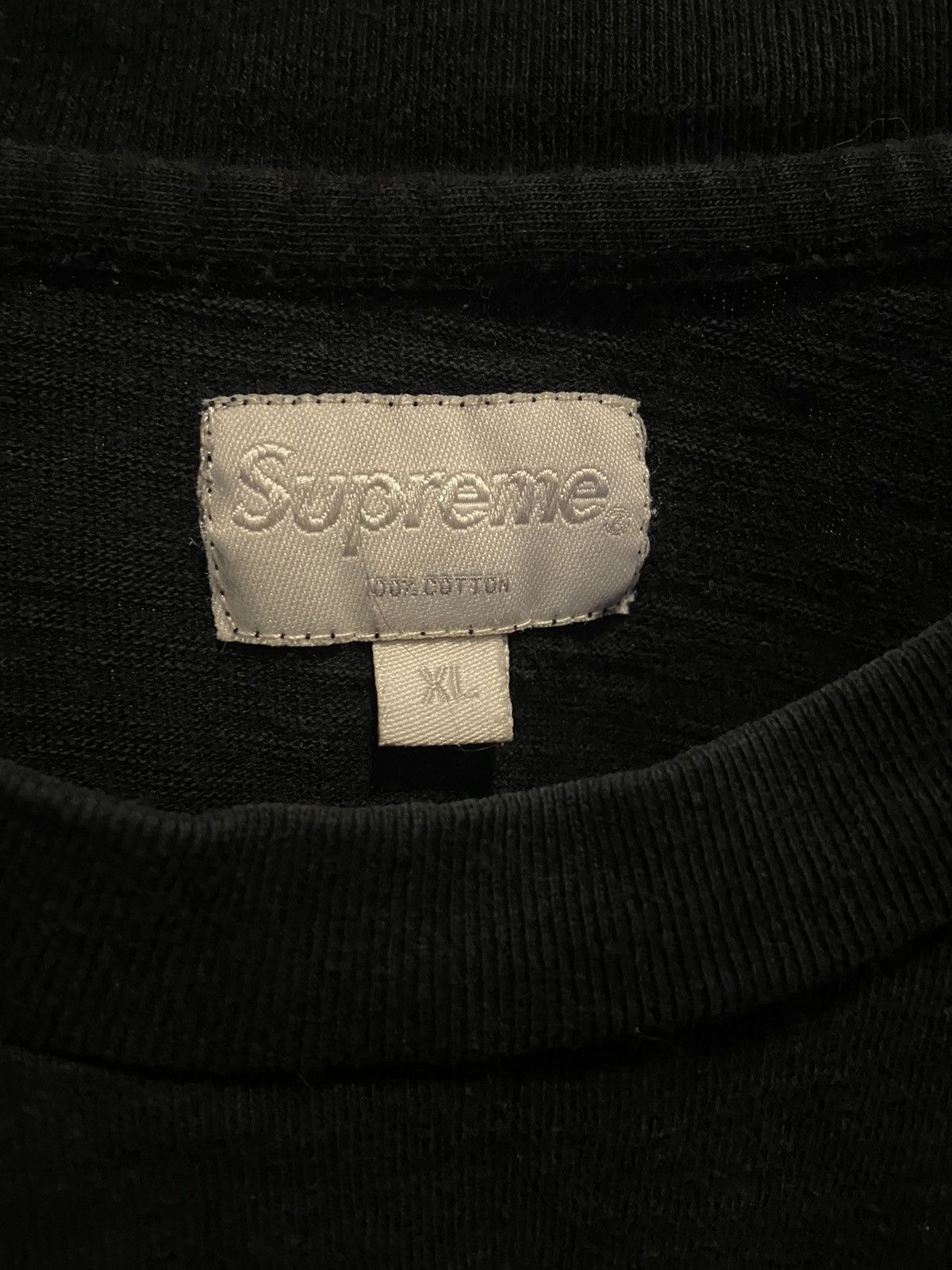 Supreme Supreme FW16 Vertical Logo Tee | Grailed