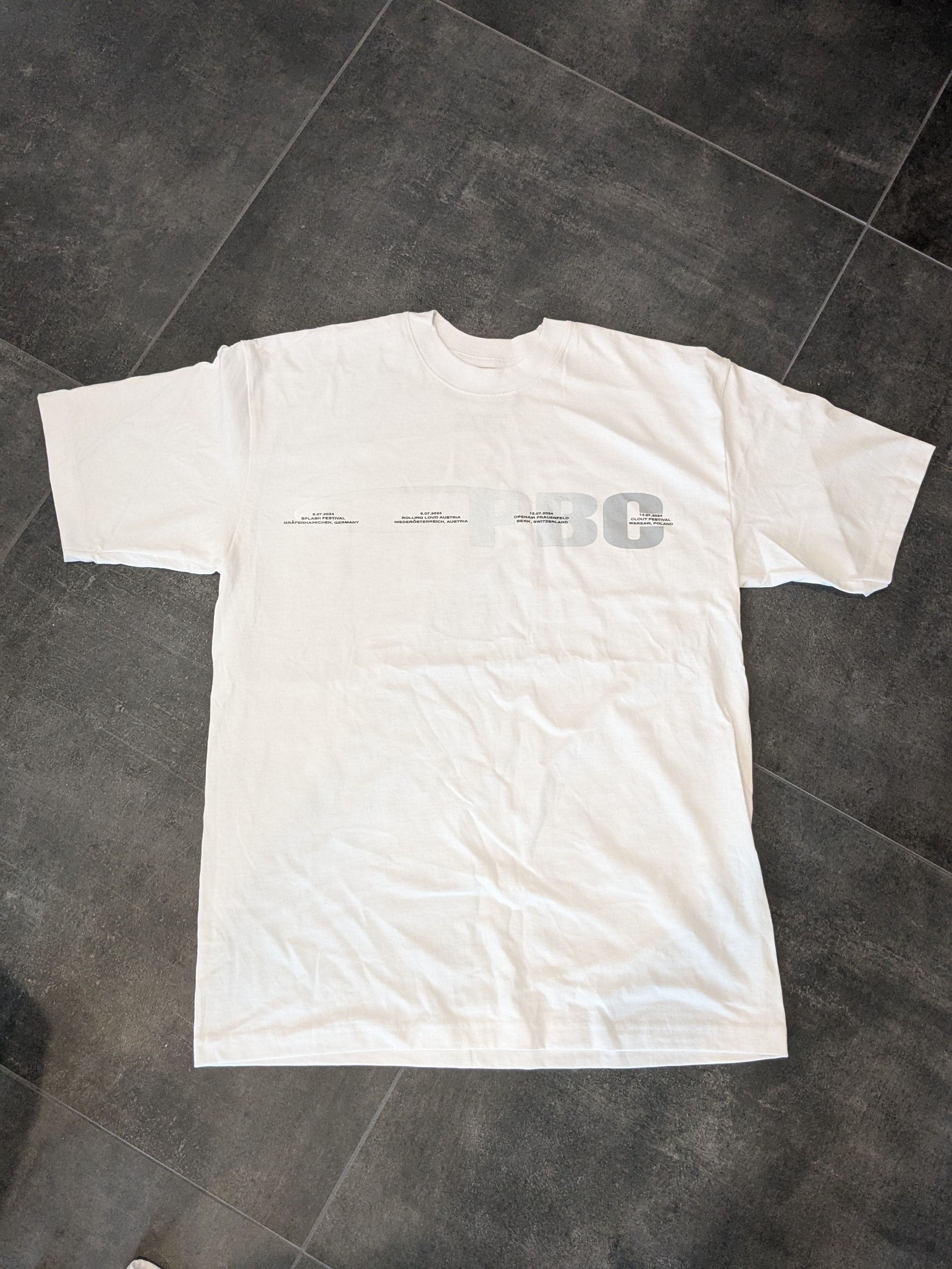 Playboi Carti Playboi Carti 2024 Tour Merch White Shirt Opium Splash ...